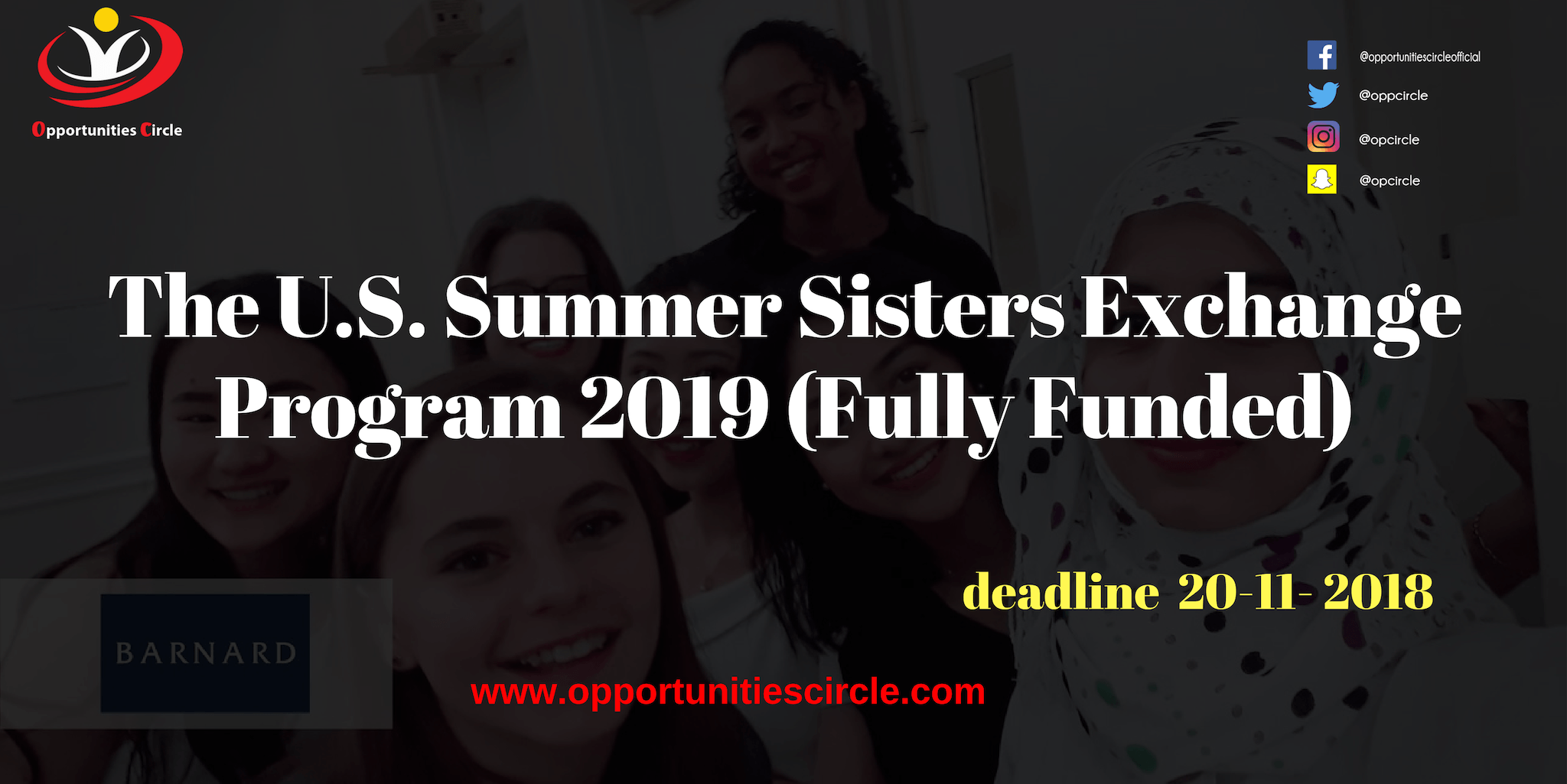 The U.S. Summer Sisters Exchange Program 2019 (Fully Funded ...