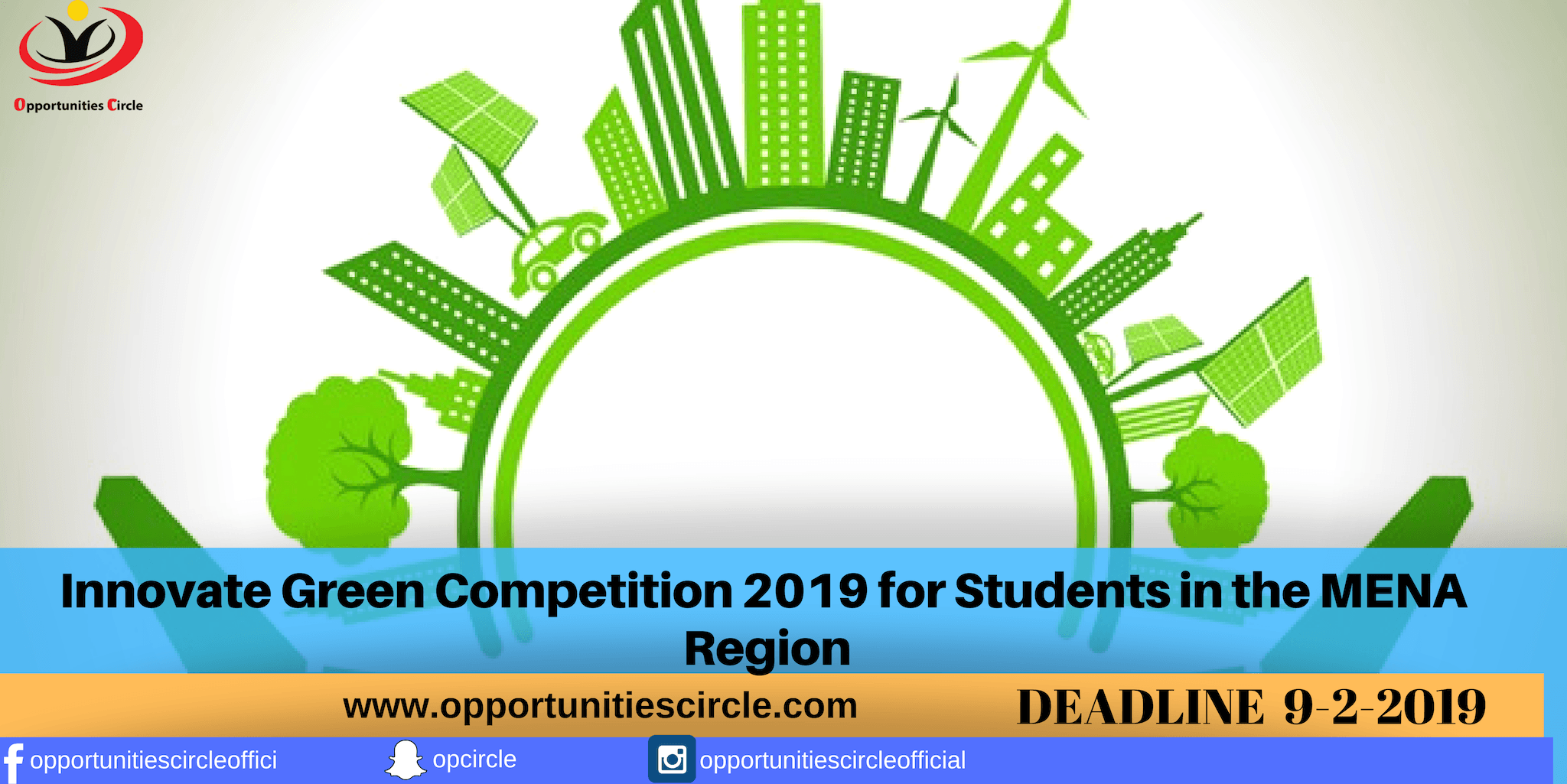 Innovate Green Competition 2019 for Students in the MENA Region ...