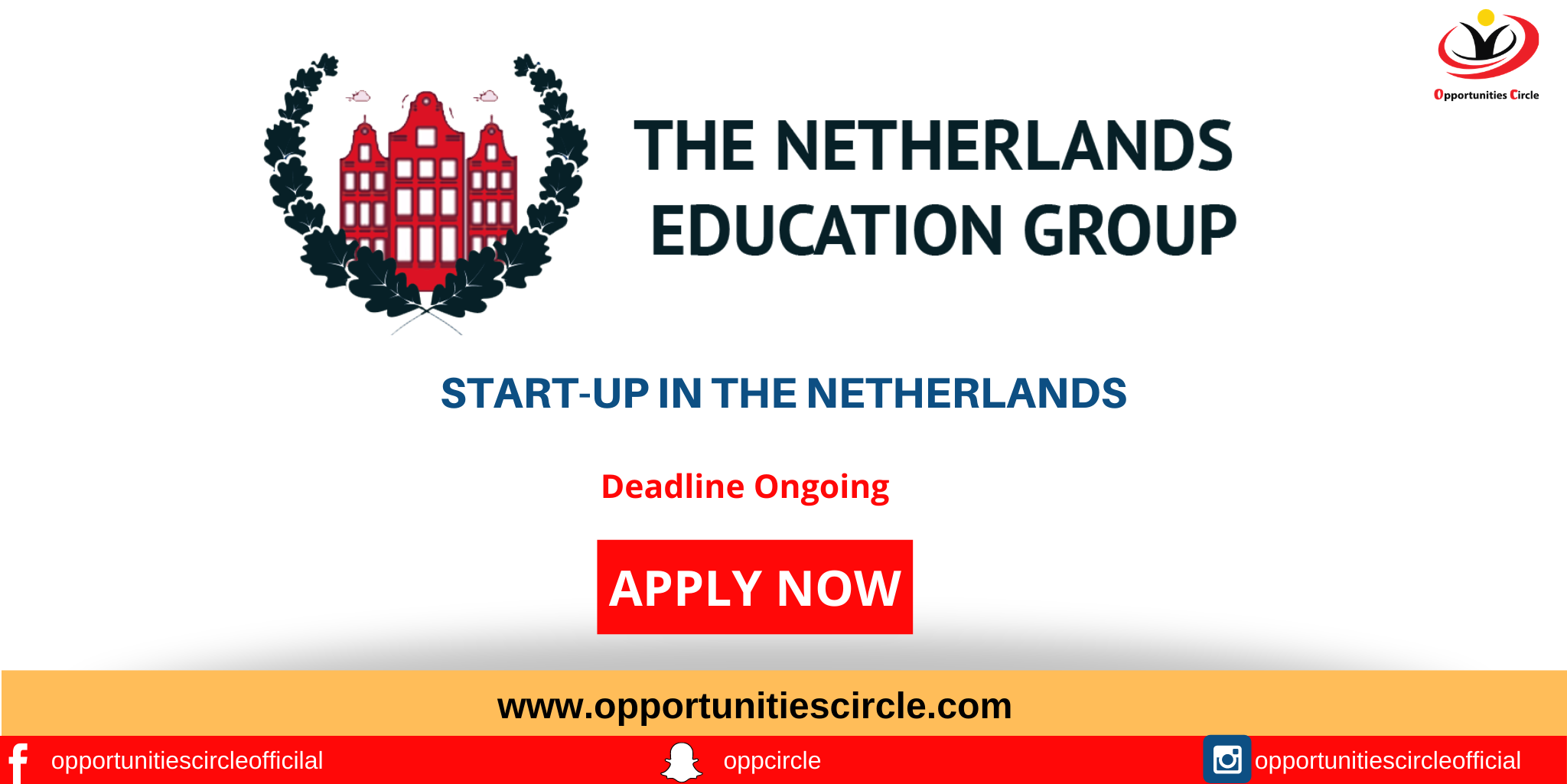 Start-up in The Netherlands - Opportunities Circle