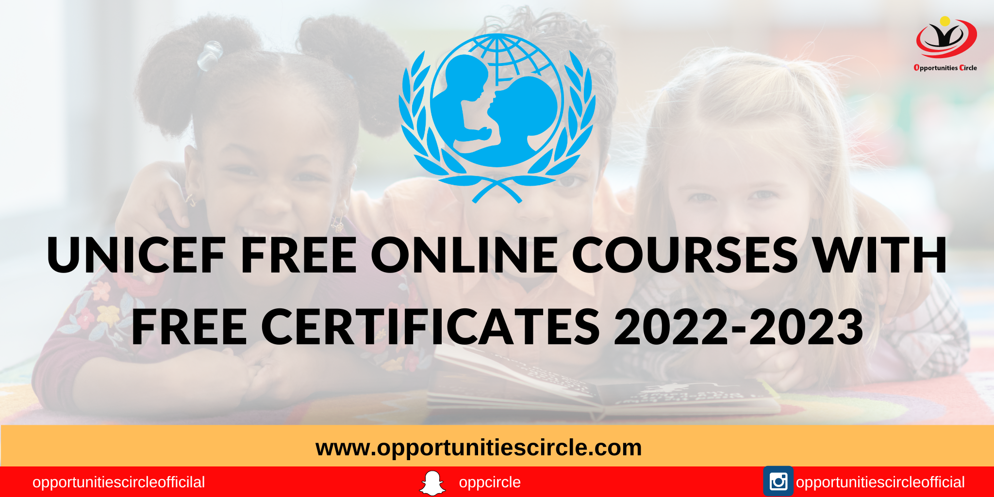 UNICEF Free Online Courses with Free Certificates 2022-2023 ...