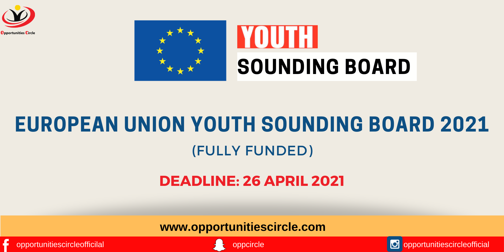 European Union Youth Sounding Board Program - Opportunities Circle