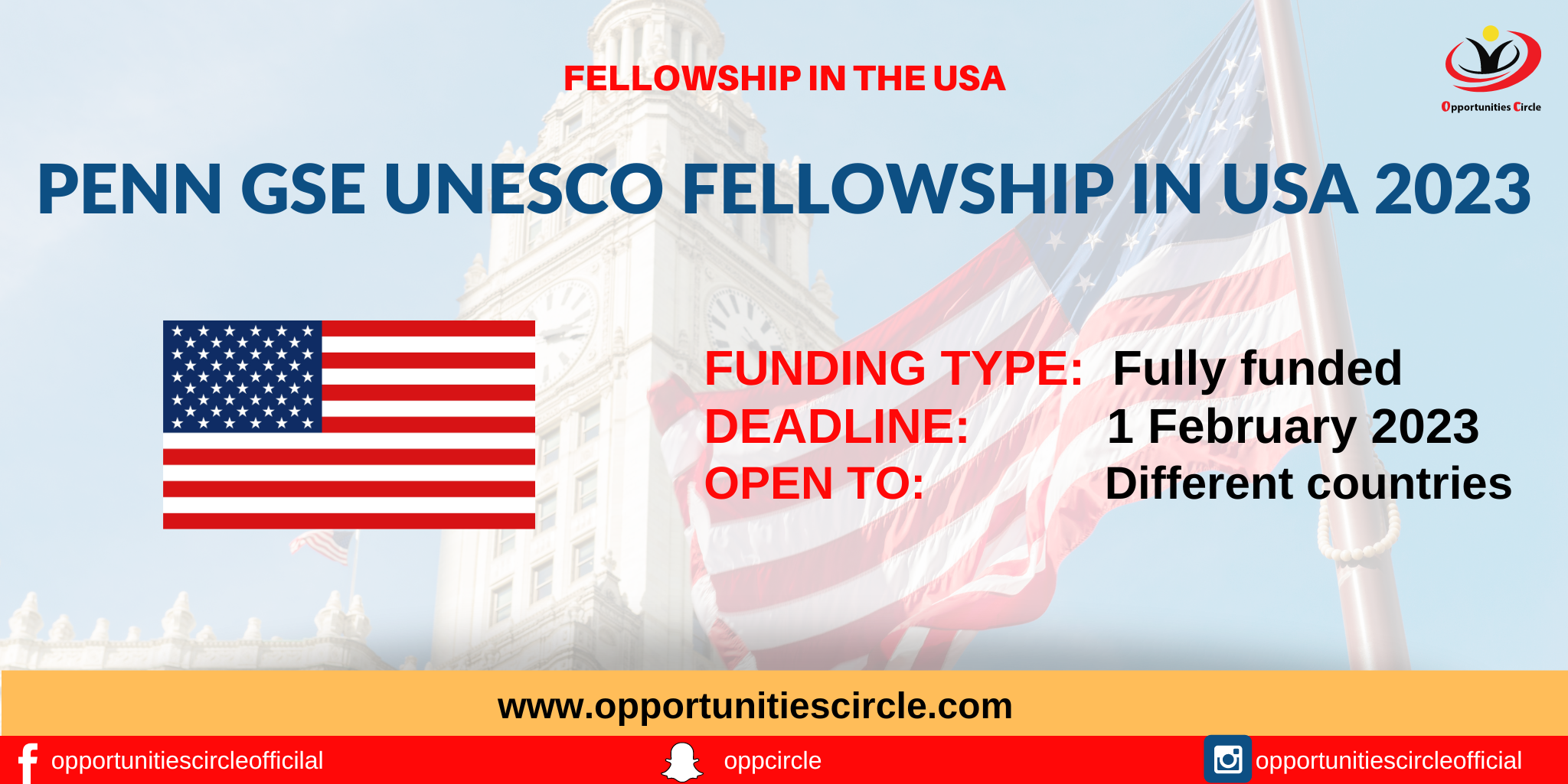 Penn GSE UNESCO Fellowship in USA 2023 | Fully Funded - Opportunities ...