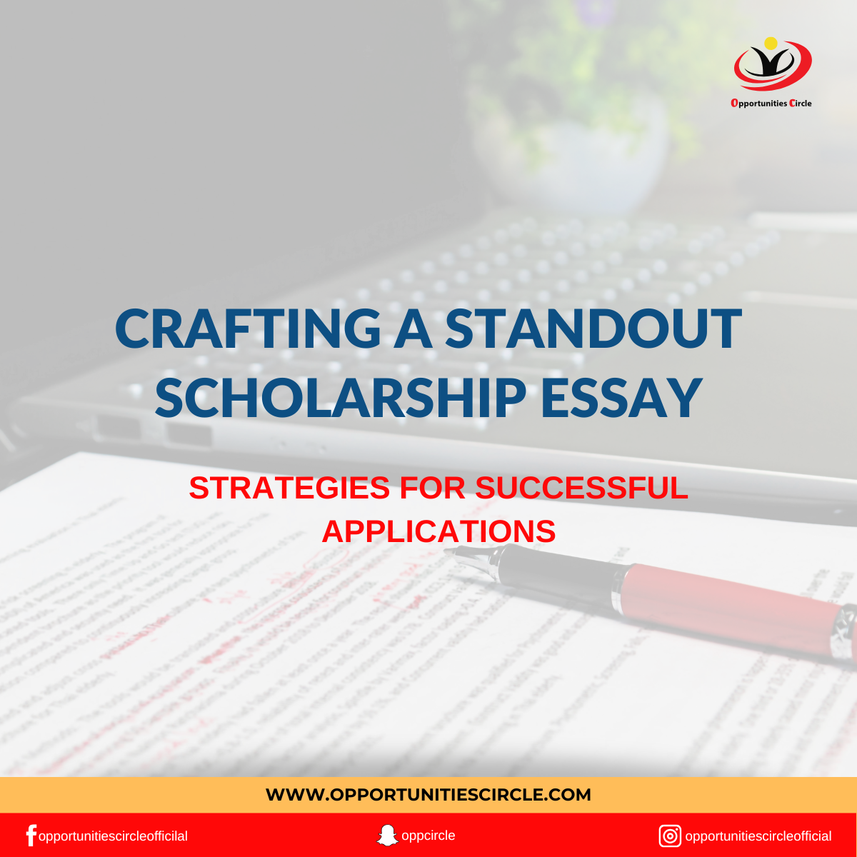 How to Write a Personal Statement for Scholarship | Tips with Template ...