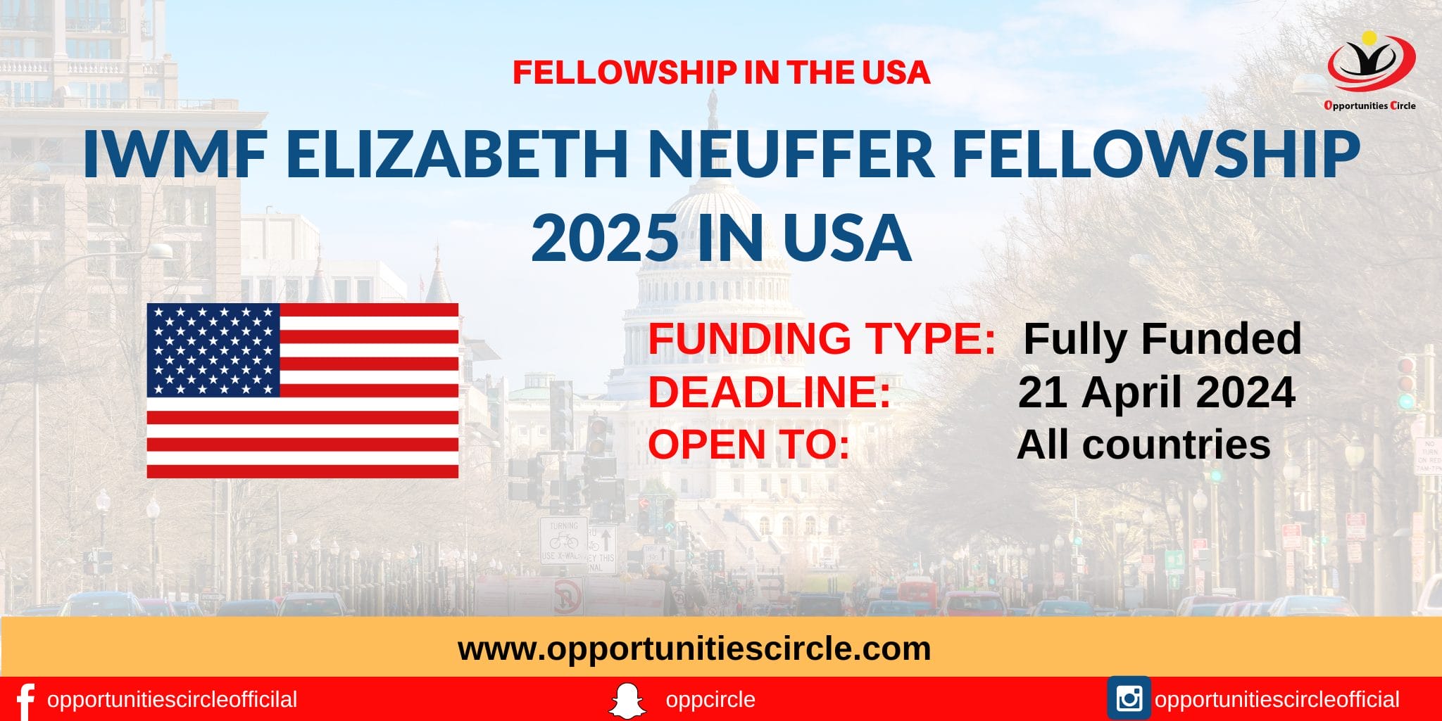 IWMF Elizabeth Neuffer Fellowship 2025 in USA | Fully Funded ...