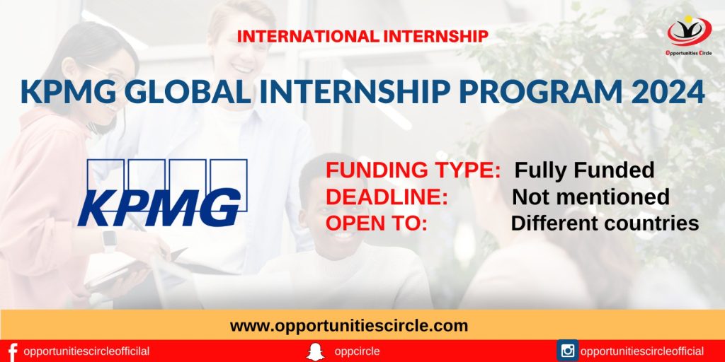 KPMG Global Internship Program 2024 | GIP 2024 - Opportunities Circle