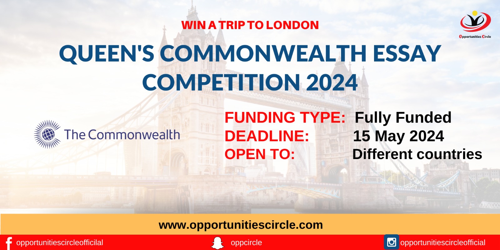 Queen's Commonwealth Essay Competition 2024 | Win a Trip to London ...