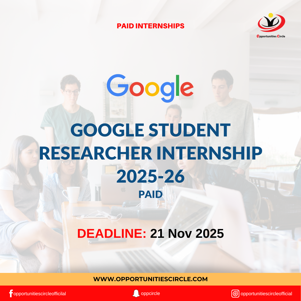 WHO Internship Program 2025 in Switzerland | Fully Funded - Opportunities Circle