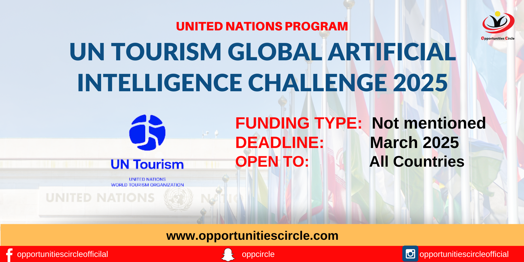 UN Tourism Global Artificial Intelligence Challenge 2025 ...