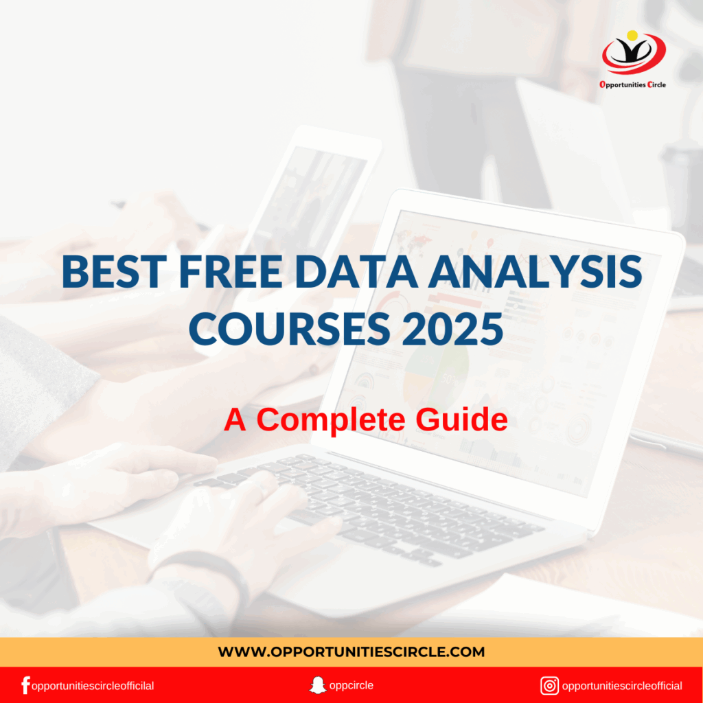 Best Free Data Analysis Courses 2025 | Complete Guide - Opportunities Circle
