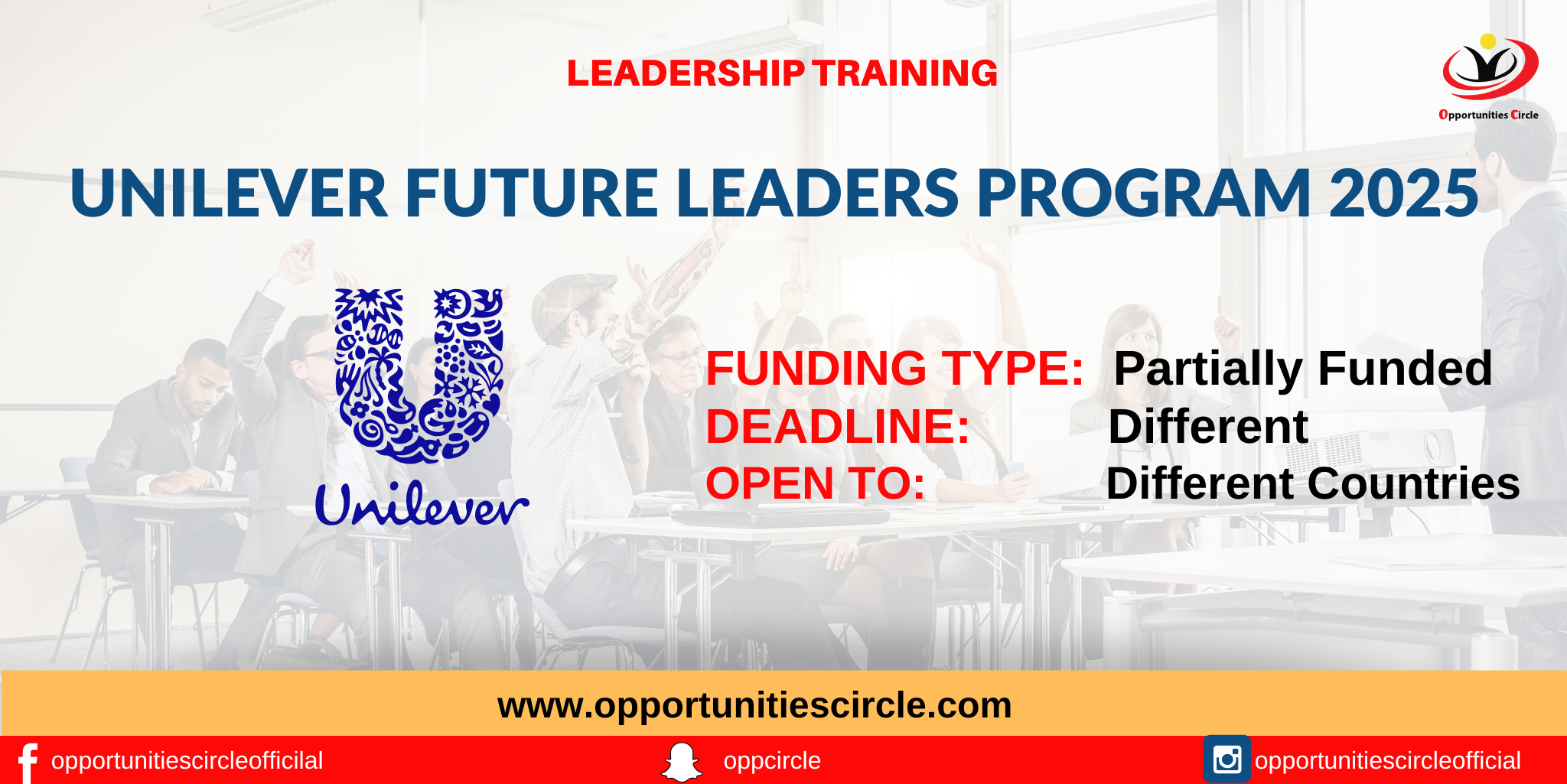 Unilever Future Leaders Program 2025 | Leadership Training ...