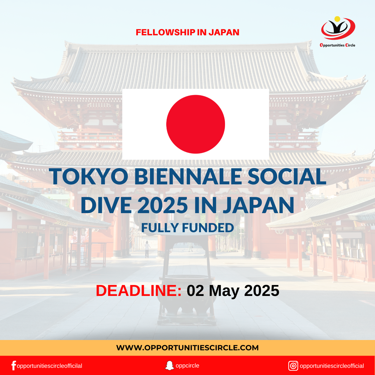 Tokyo Biennale Social Dive 2025 in Japan | Fully Funded - Opportunities ...