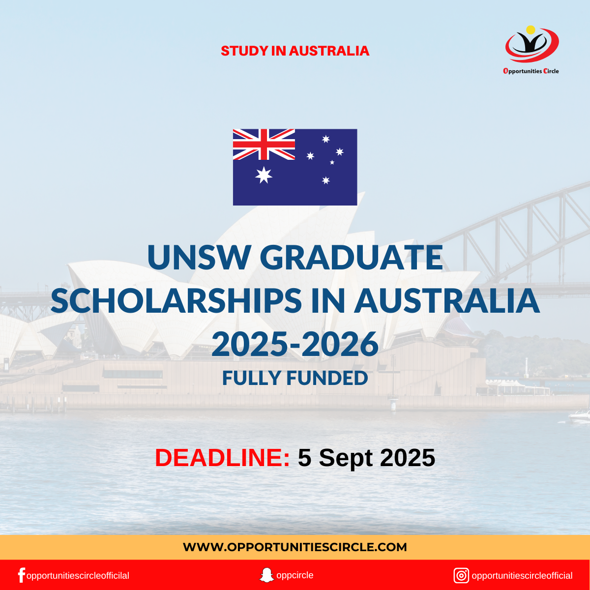 UNSW Graduate Scholarships in Australia 2025-2026 | Fully Funded ...