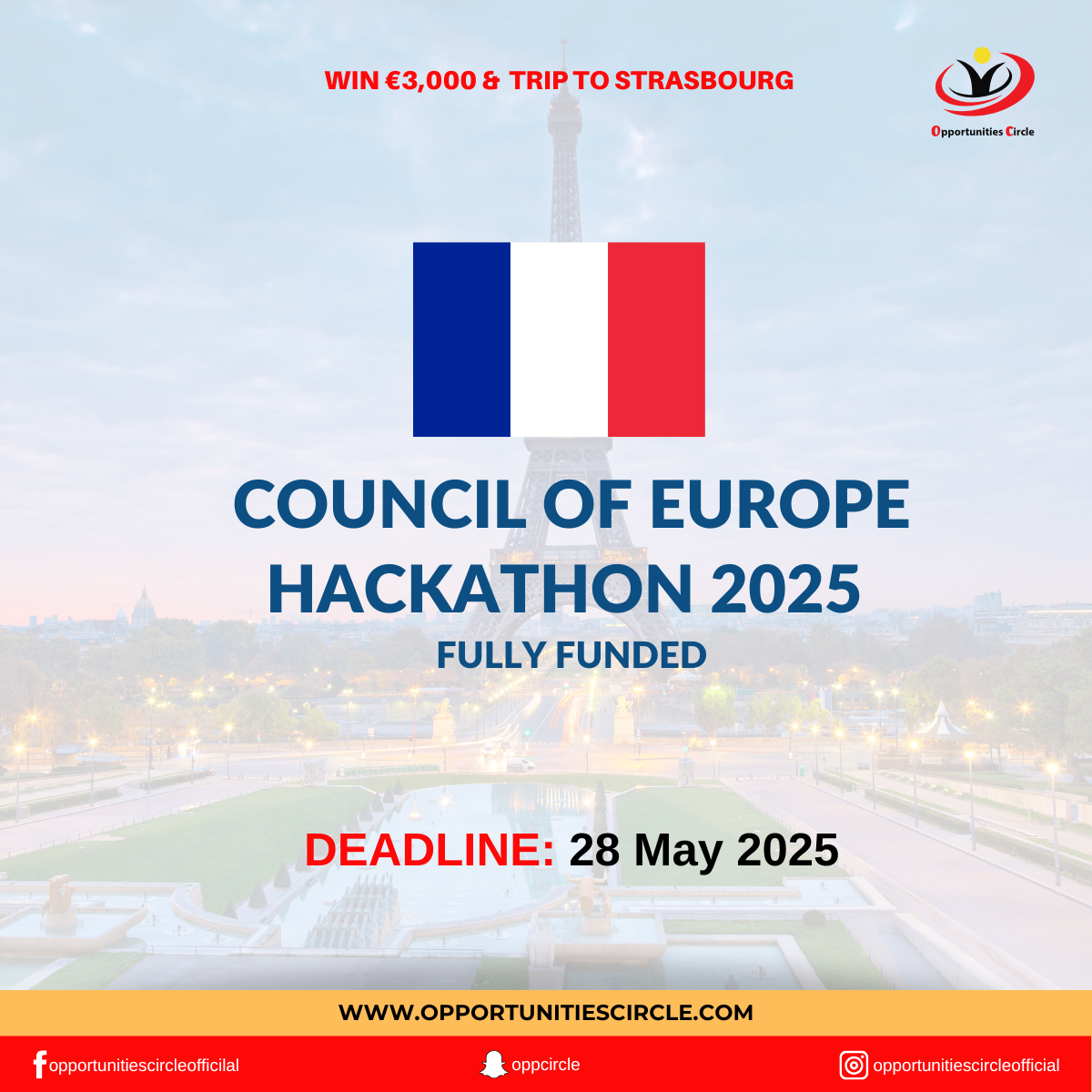 Council of Europe Hackathon 2025 | Win €3,000 & Free Trip to Strasbourg ...