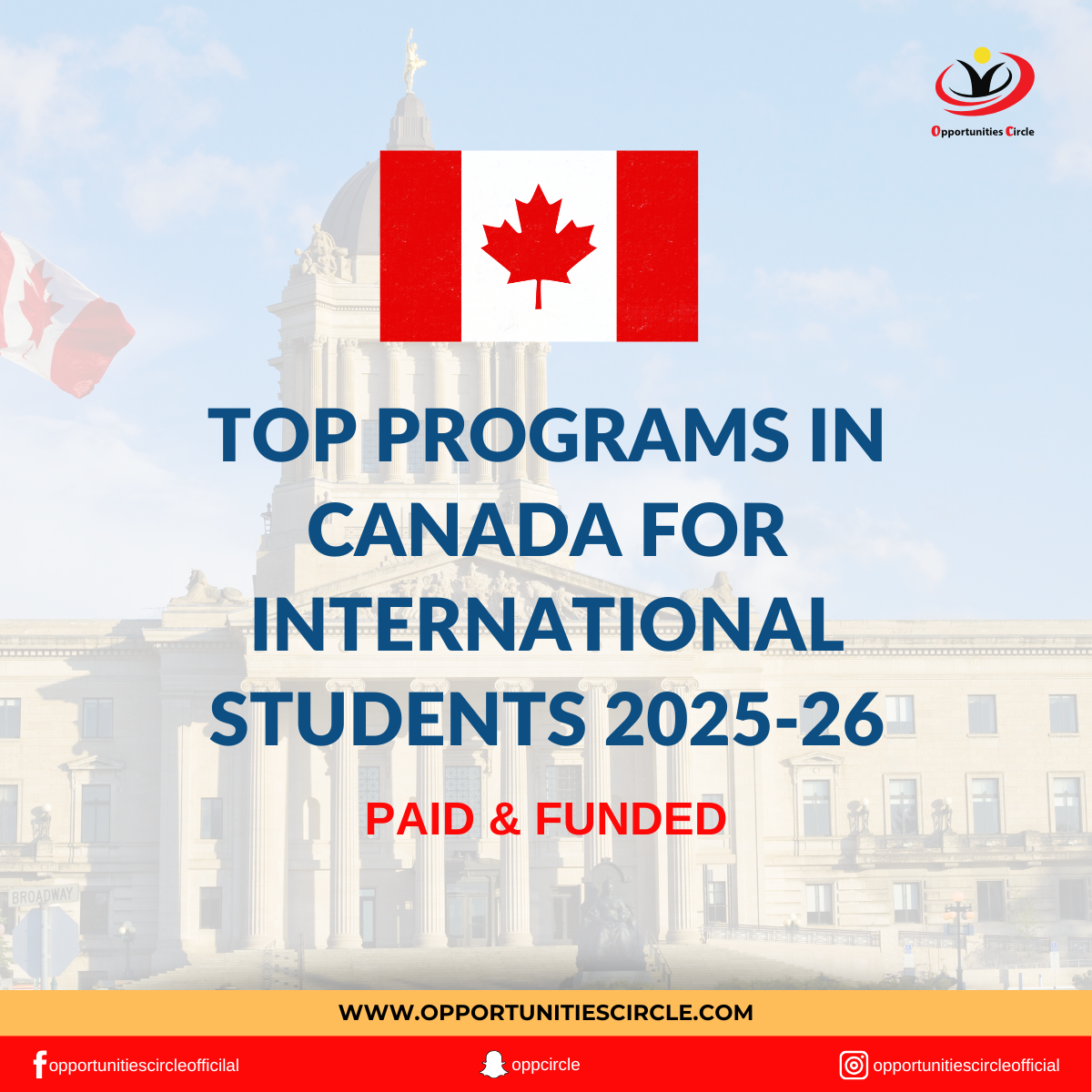 Top Programs in Canada for International Students 2025-26 ...