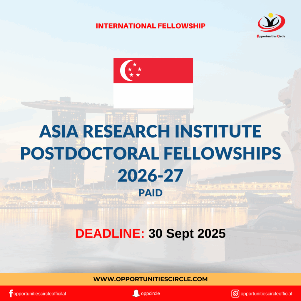 World Bank Government Analytics Fellowship 2026 - Opportunities Circle