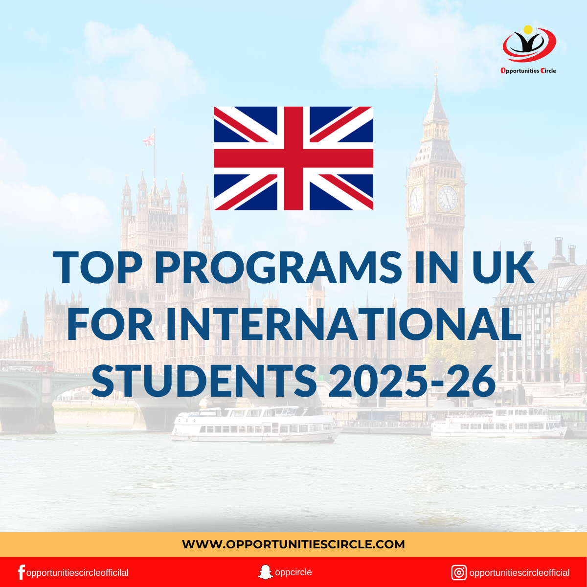 Top Programs in UK for International Students 2025-26 - Opportunities ...