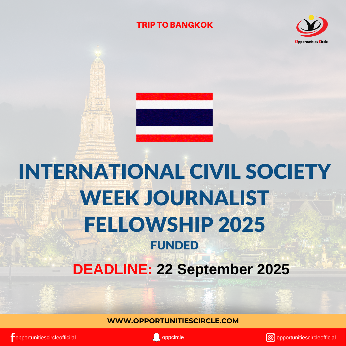 International Civil Society Week Journalist Fellowship 2025 ...