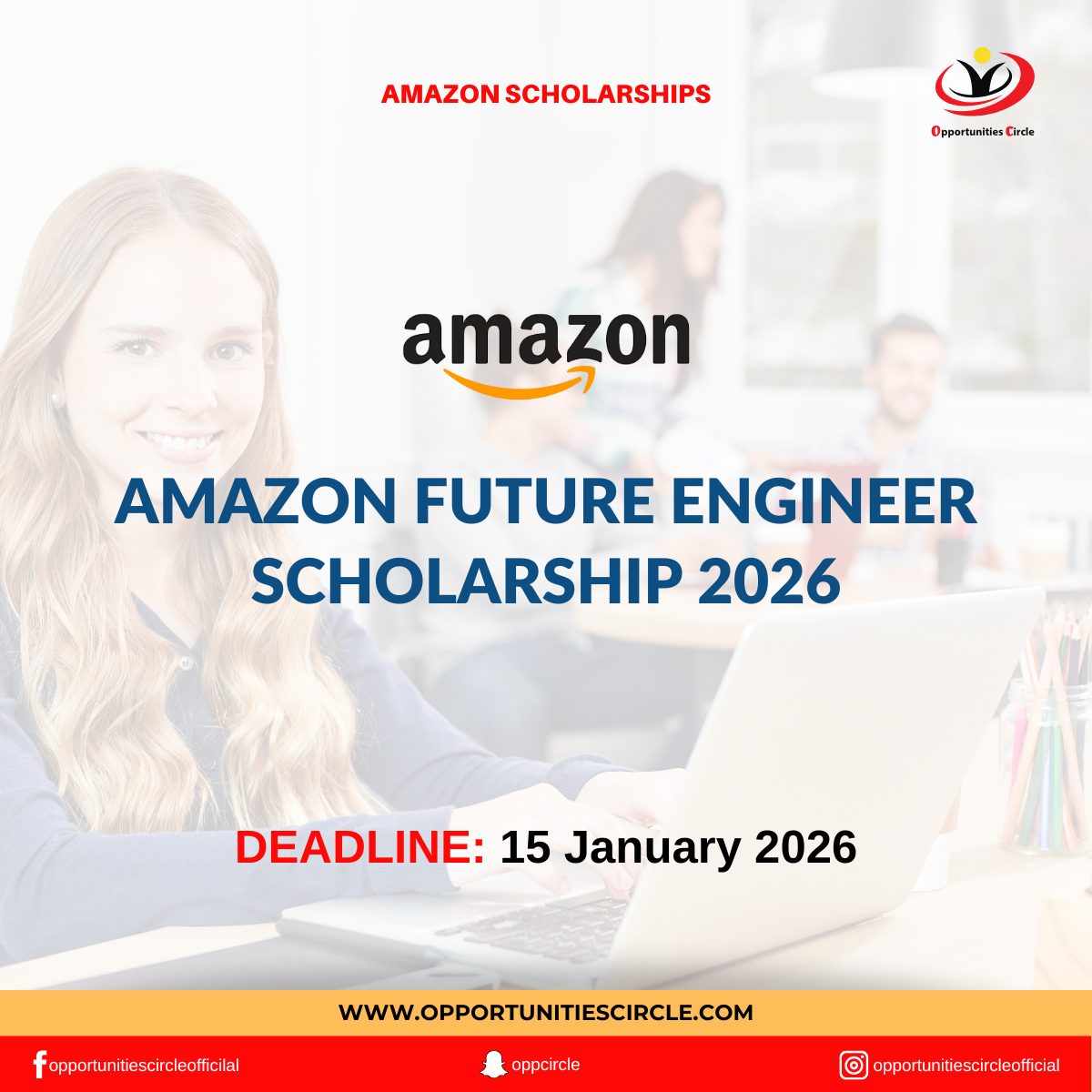 Amazon Future Engineer Scholarship 2026 - Opportunities Circle