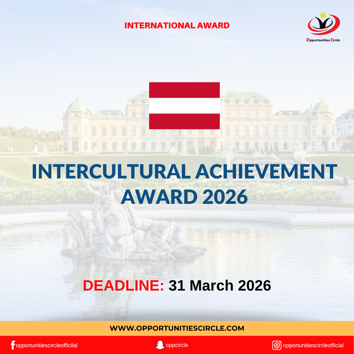 Intercultural Achievement Award 2026 | Win a Cash Prize - Opportunities ...