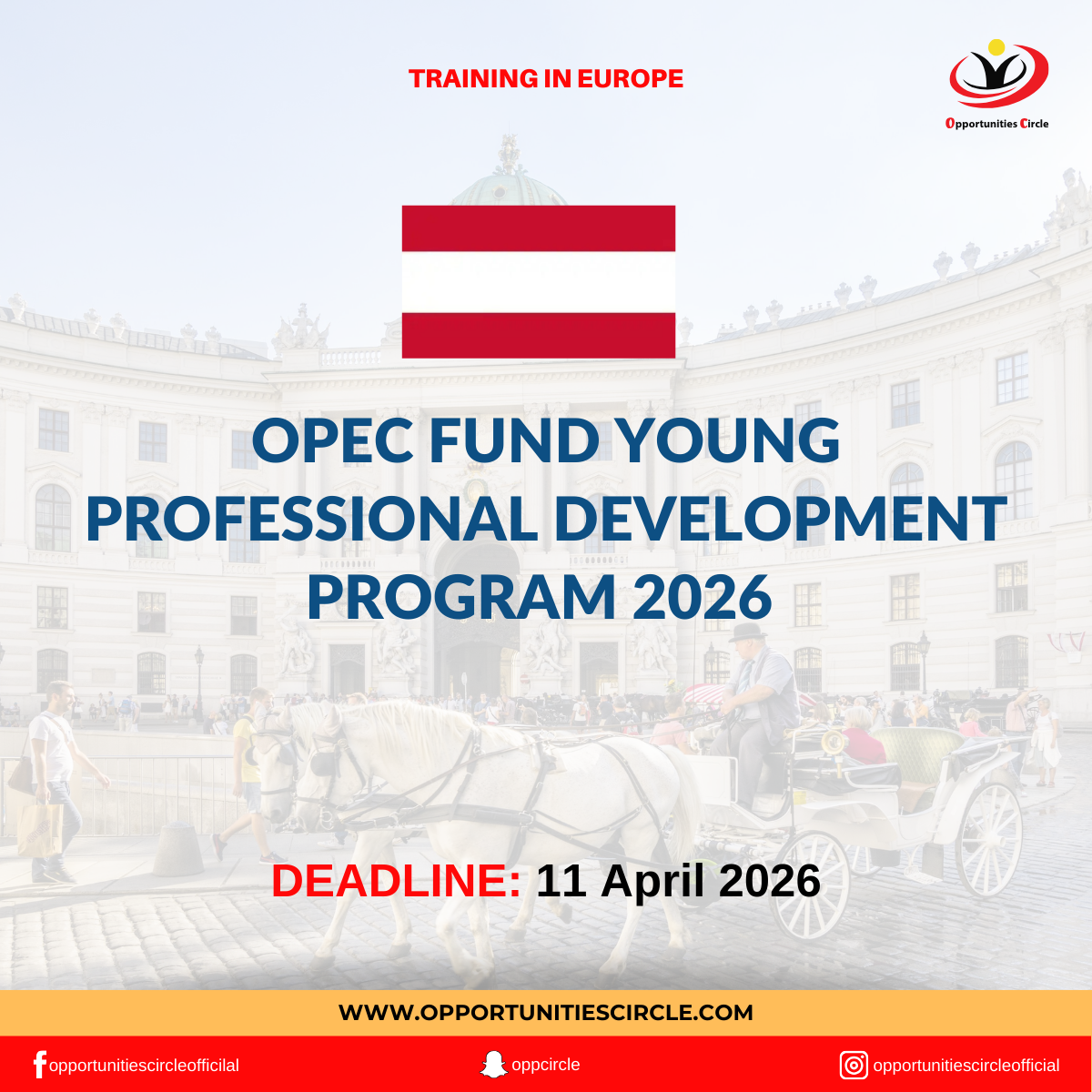 OPEC Fund Young Professional Development Program 2026 - Opportunities ...