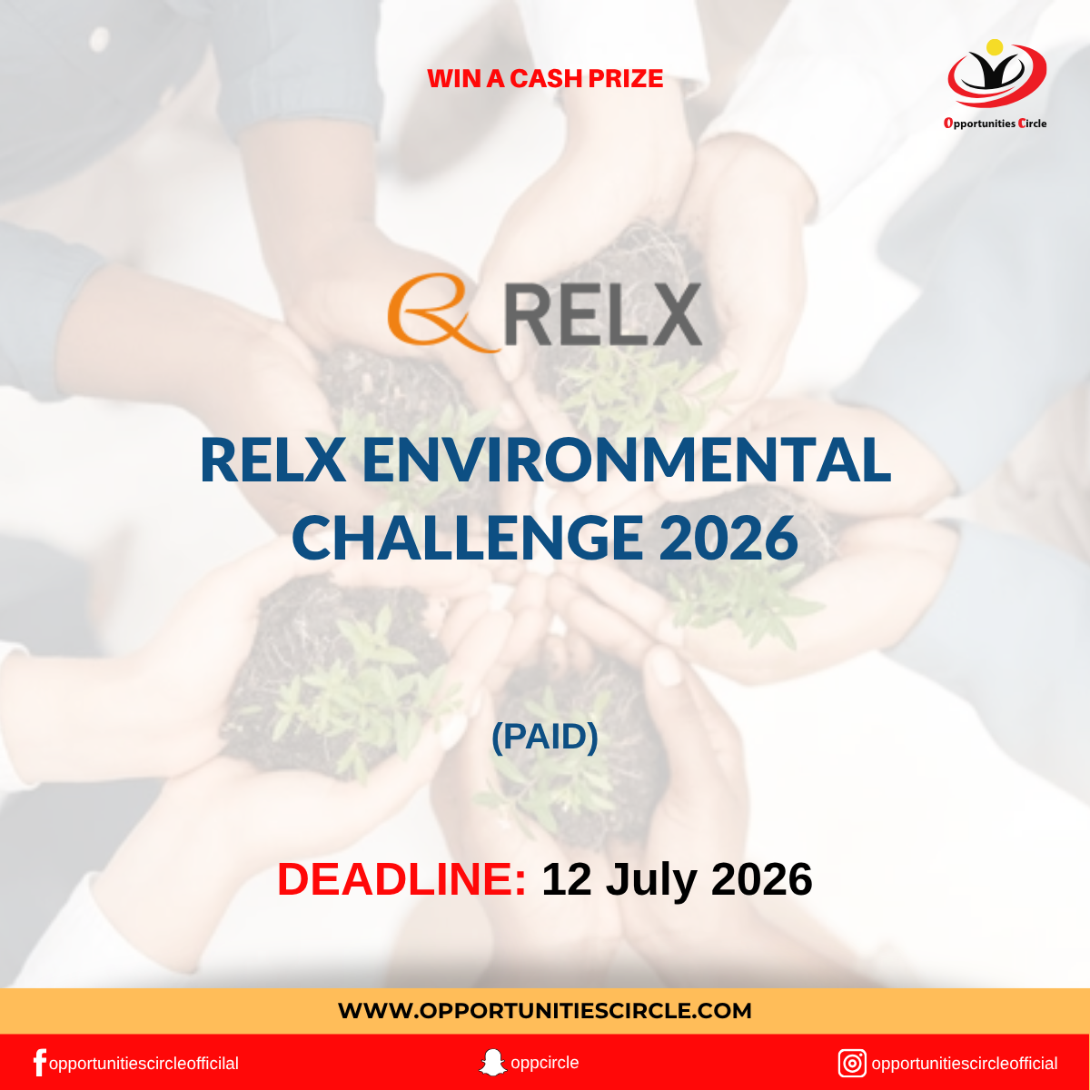 RELX Environmental Challenge 2026 | Win up to USD 75,000 ...