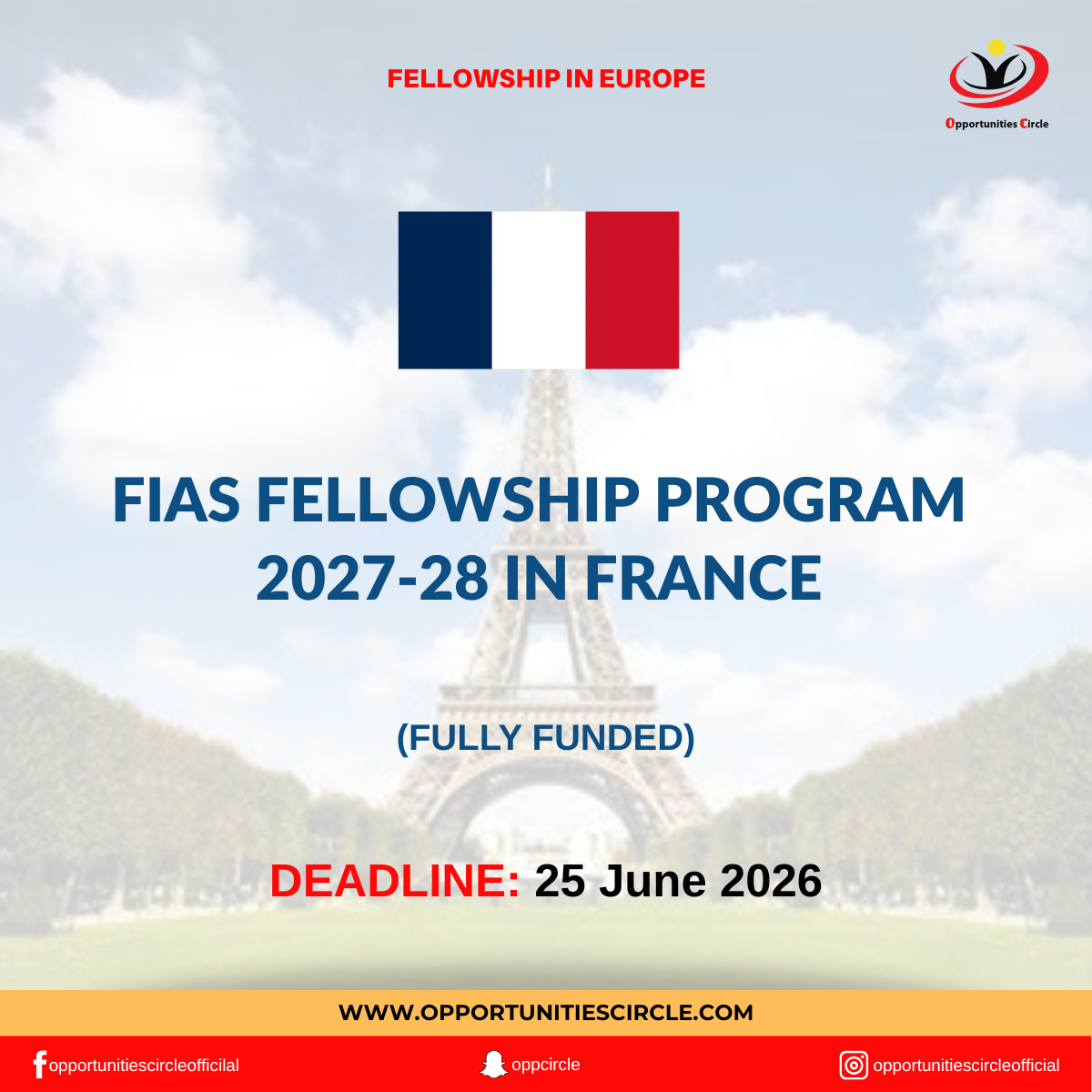 Global South Fellowship Program 2026-27 - Opportunities Circle