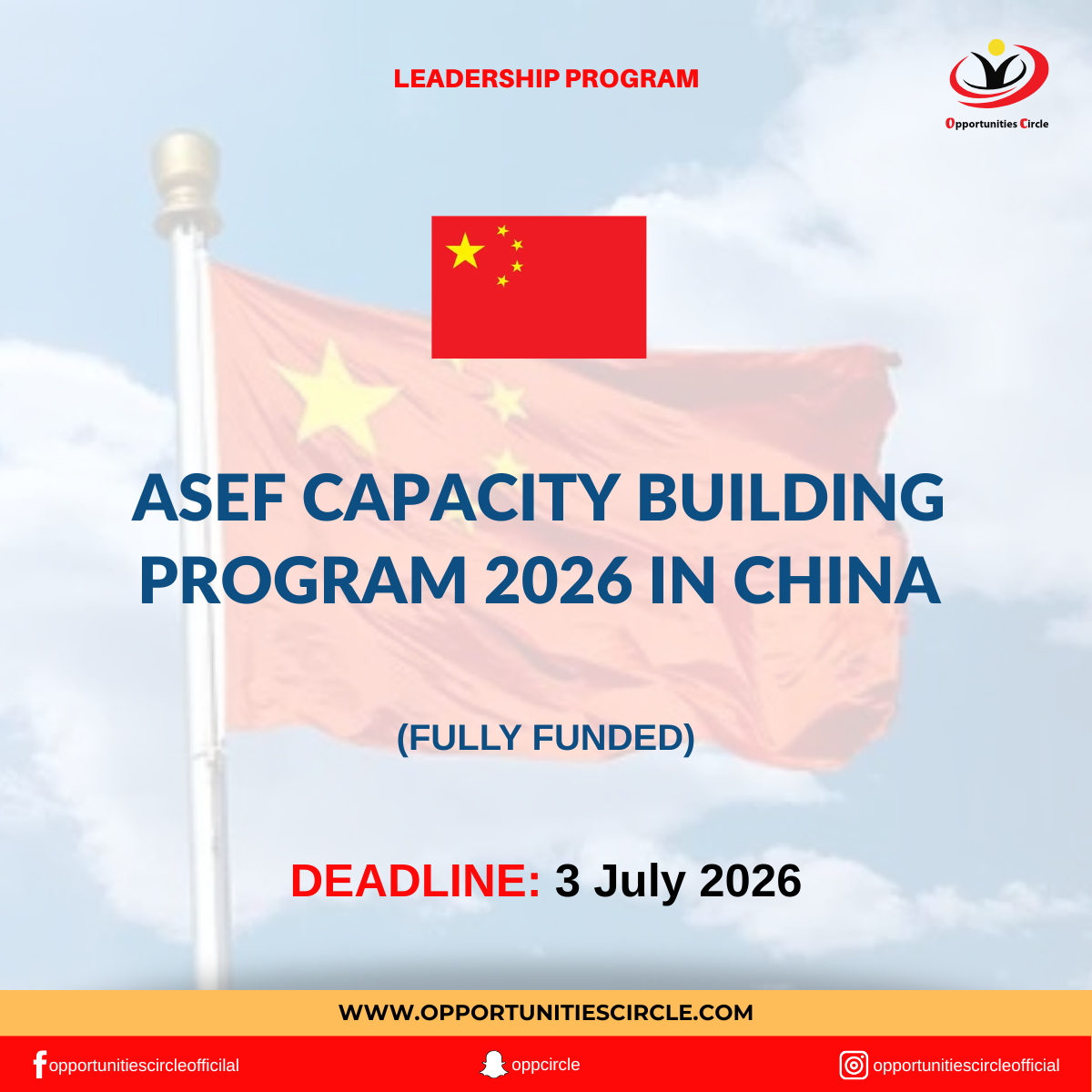 ASEF Capacity Building Program 2026 in China | Fully Funded ...